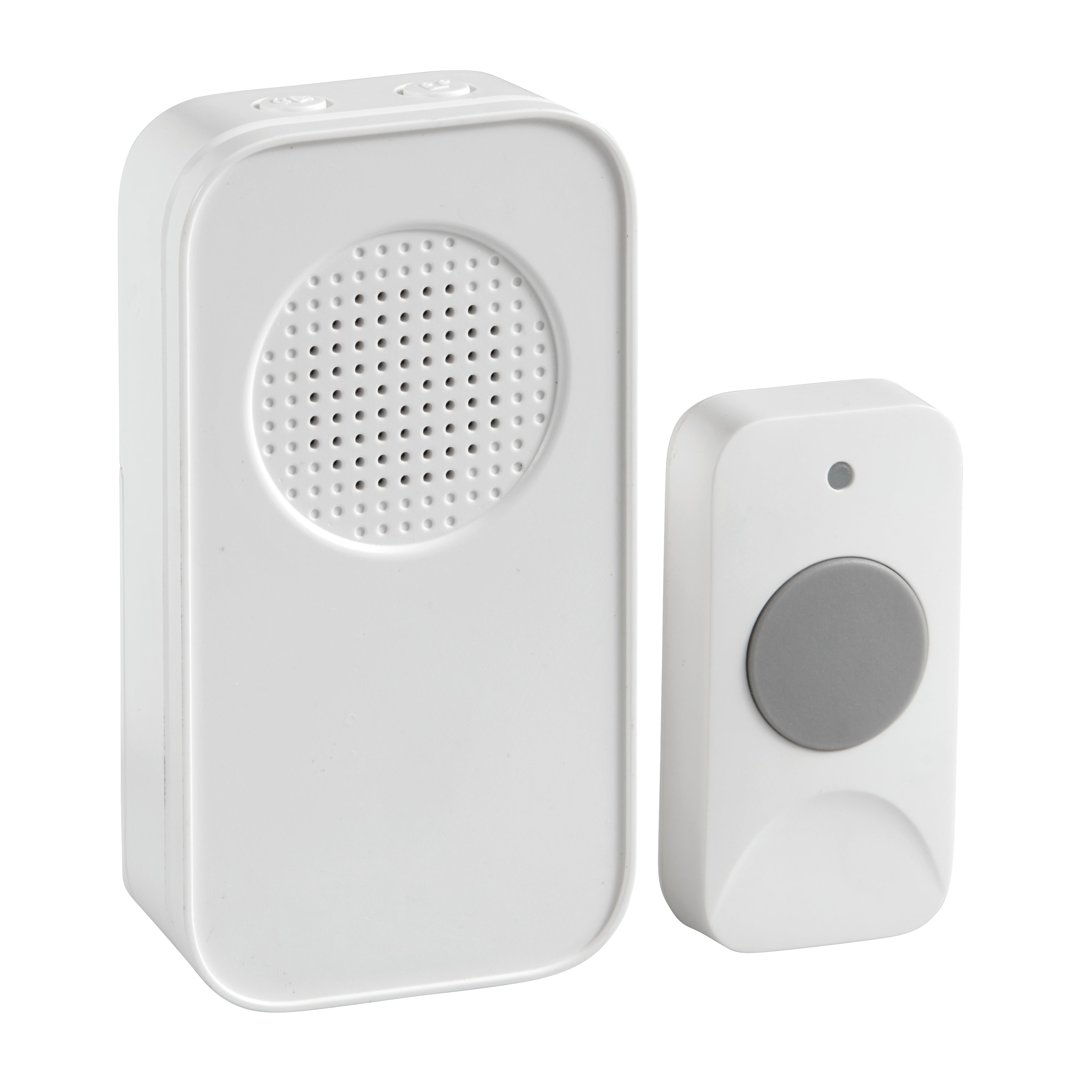 WCMB White Battery-Operated Wireless Door Chime Kit – Newhouse Hardware